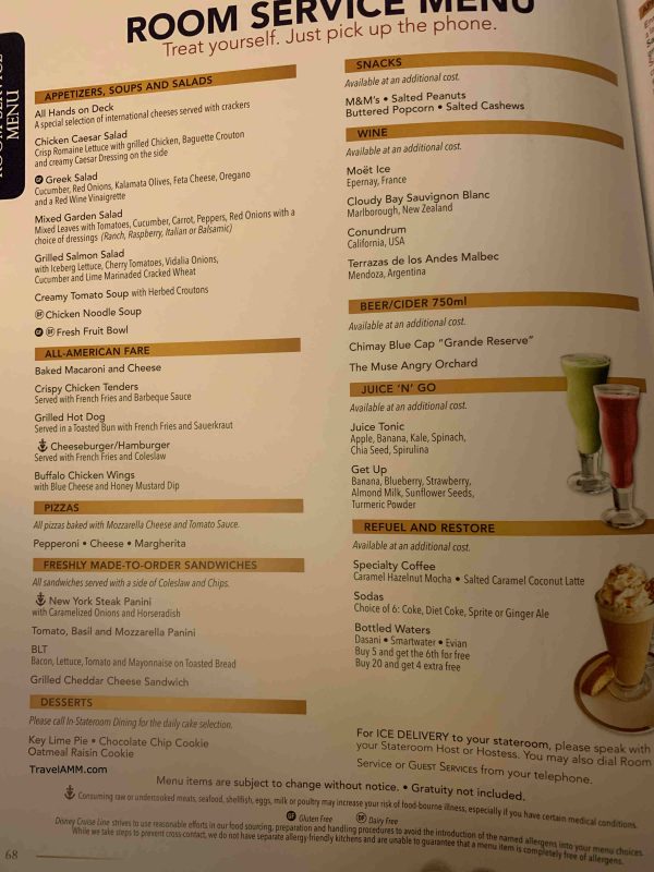 Disney Cruise Line Room Service Secrets! | Travel AMM LLC